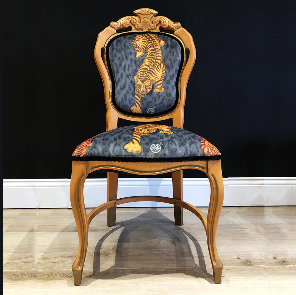 Bespoke Tiger Statement Chair – Home Style Junky
