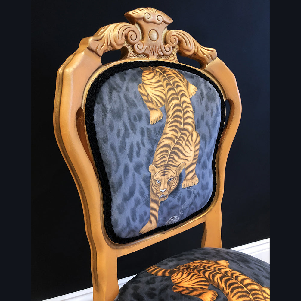 Bespoke Tiger Statement Chair – Home Style Junky